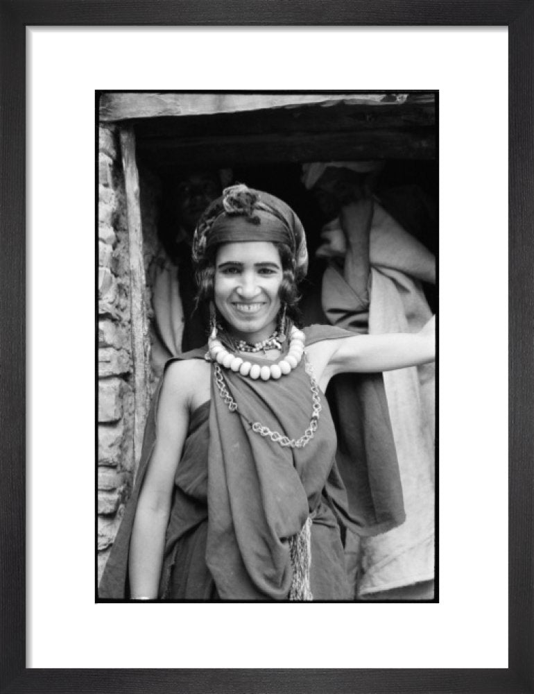 Woman wearing jewellery – Pitt Rivers Museum Prints