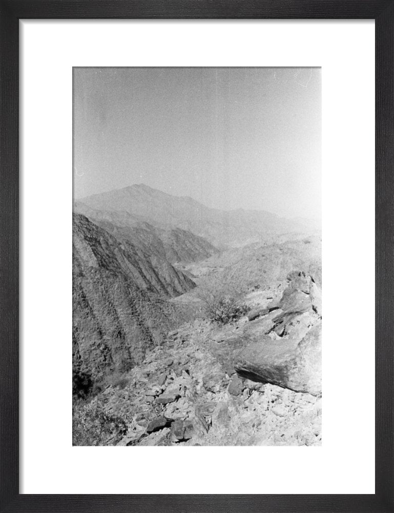 Landscape in the Bani Malik ... – Pitt Rivers Museum Prints